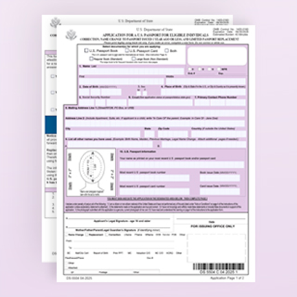 Passport Forms